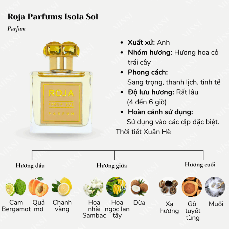 Roja Parfums Isola Sol - Missi Perfume