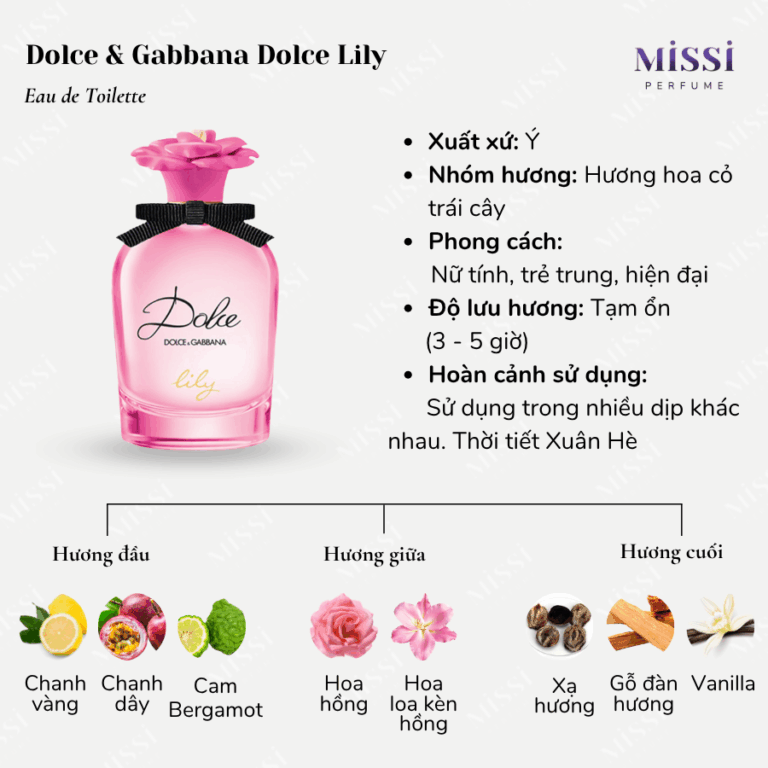 Dolce & Gabbana Dolce Lily - Missi Perfume