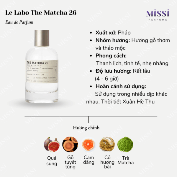 Le Labo The Matcha 26 - Missi Perfume
