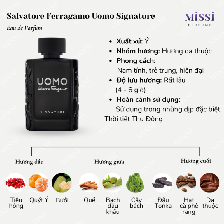 Salvatore Ferragamo Uomo Signature EDP - Missi Perfume